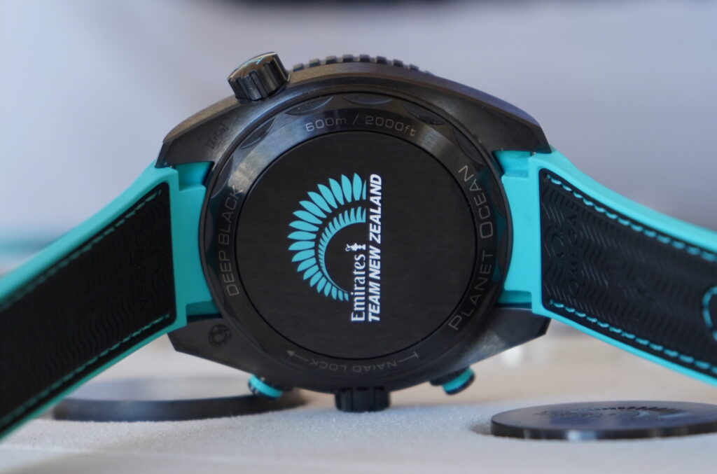 Omega Presents The Seamaster Planet Ocean Deep Black Emirates Team New ...