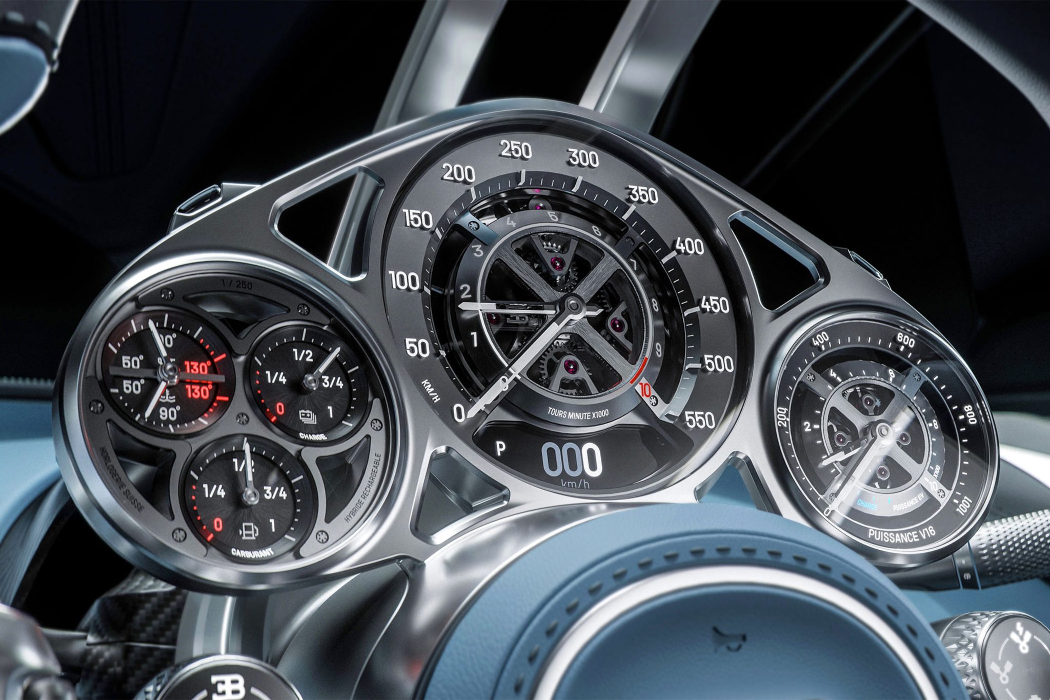 New Bugatti Tourbillon Has A Mechanical Speedometer - Italian Watch Spotter