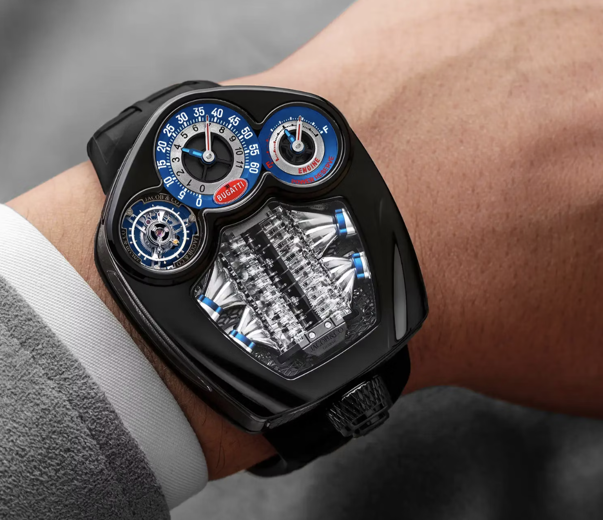 New Bugatti Tourbillon Has A Mechanical Speedometer - Italian Watch Spotter